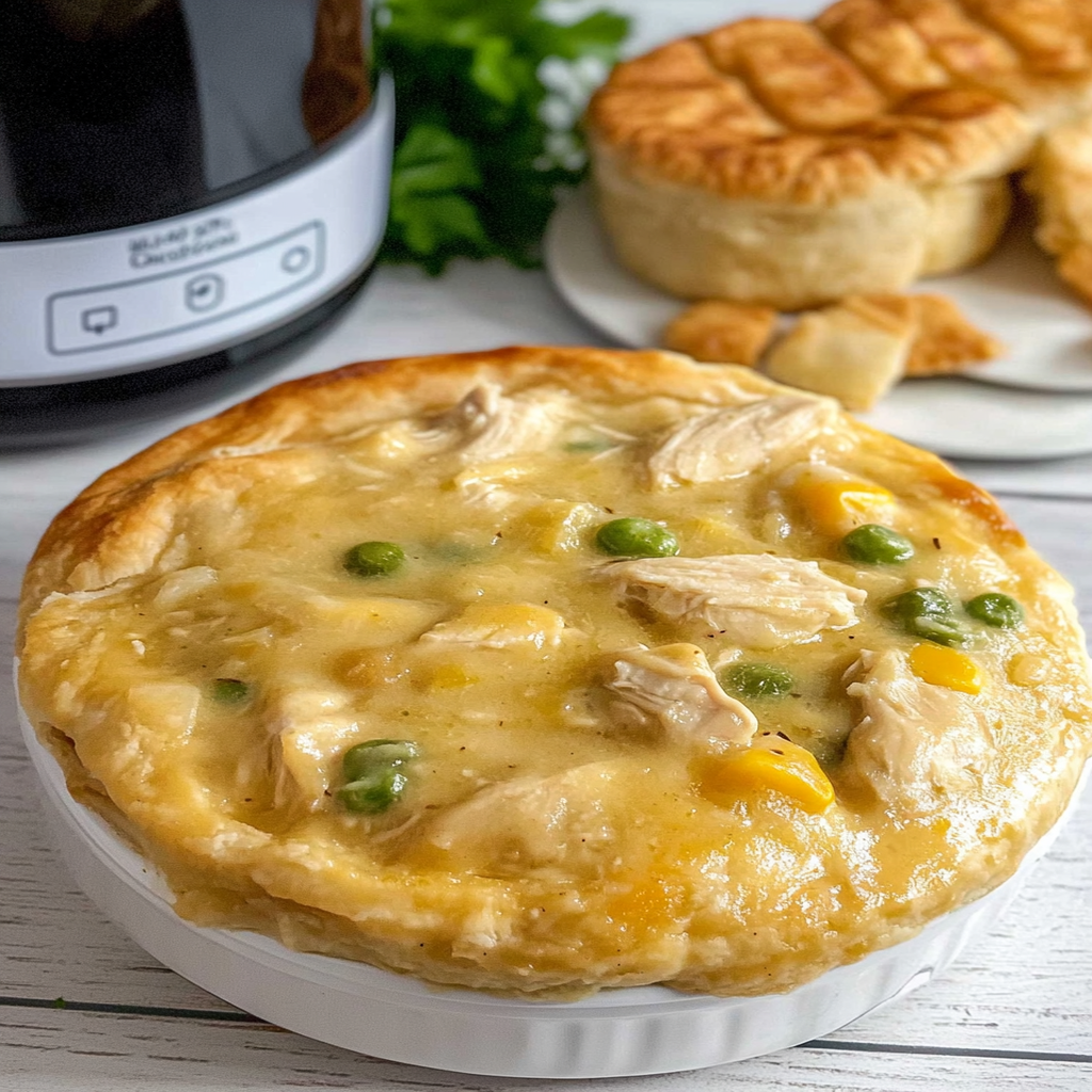 Crock Pot Chicken Pot Pie