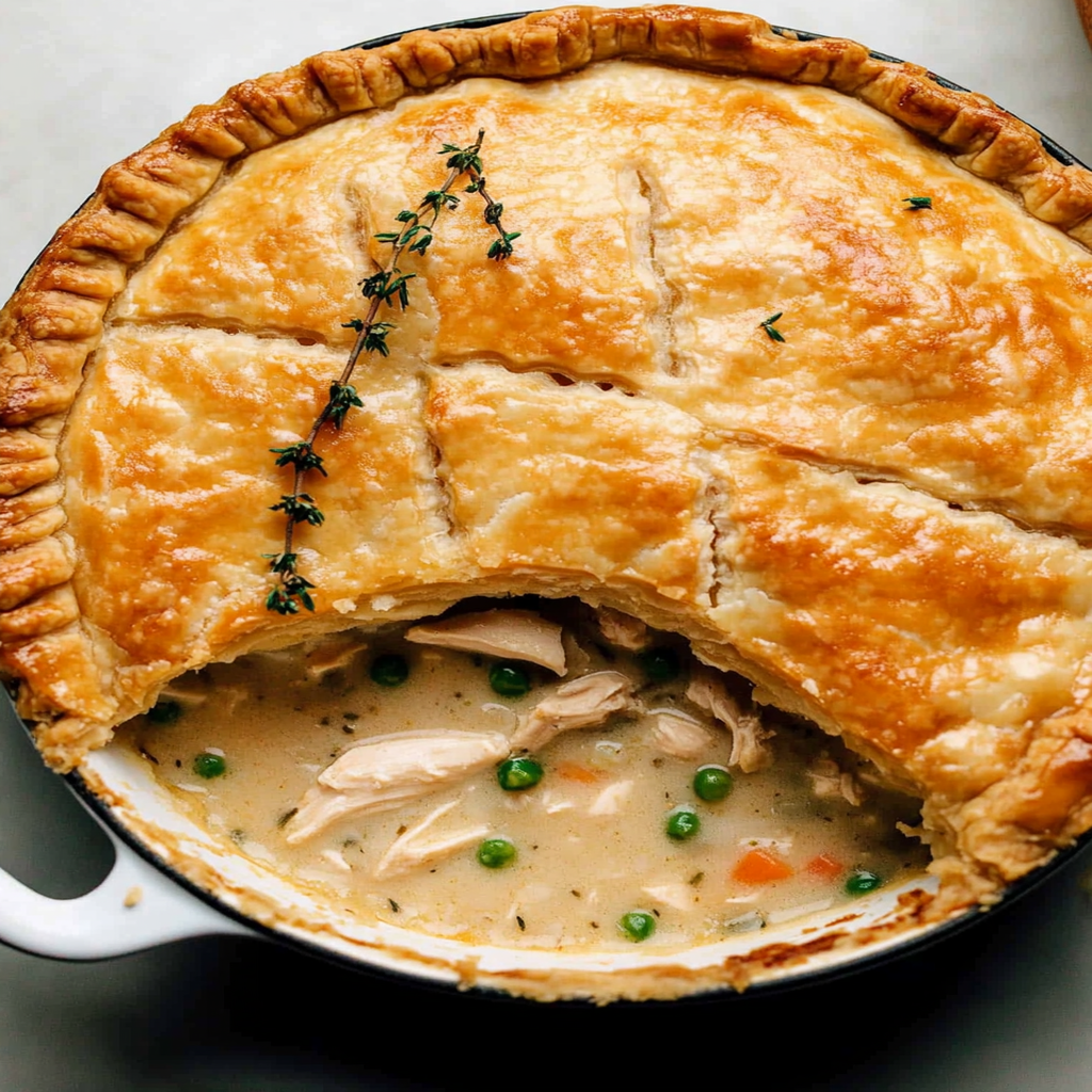Double Crust Chicken Pot Pie