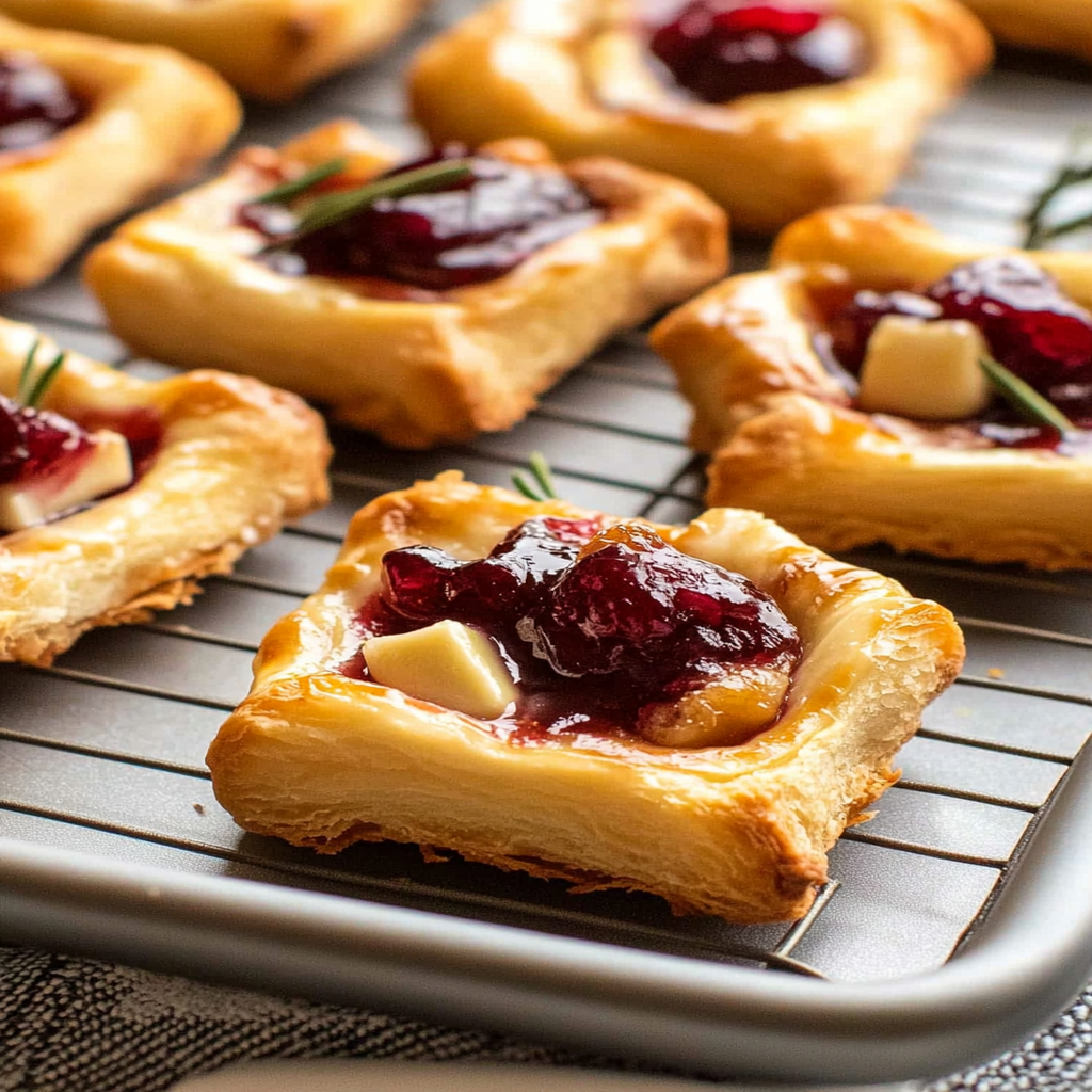 Cranberry Brie Bites