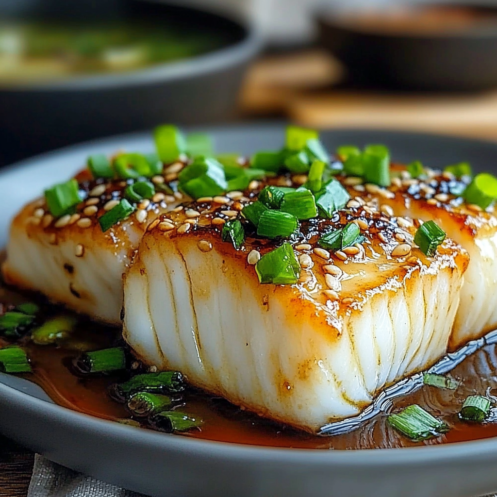 Ginger Soy Glazed Cod