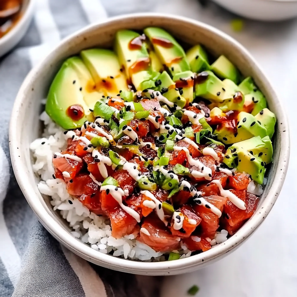 Spicy Tuna Poke Bowl