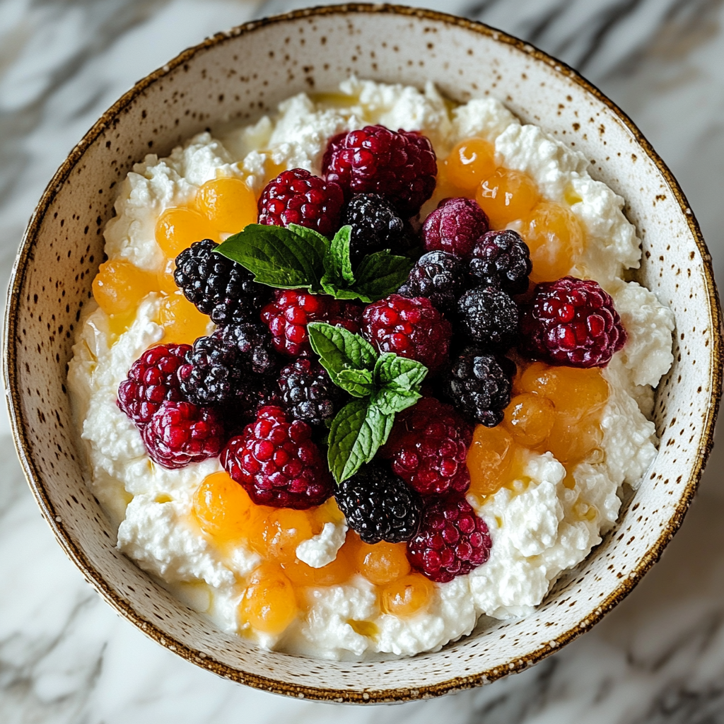 Berry Cottage Cheese Salad