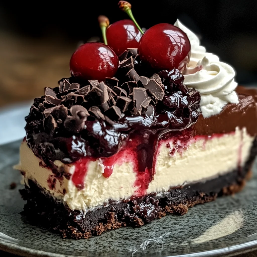 Decadent Black Forest Cheesecake Recipe