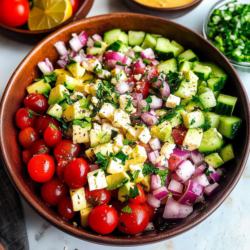 Mediterranean Chopped Salad