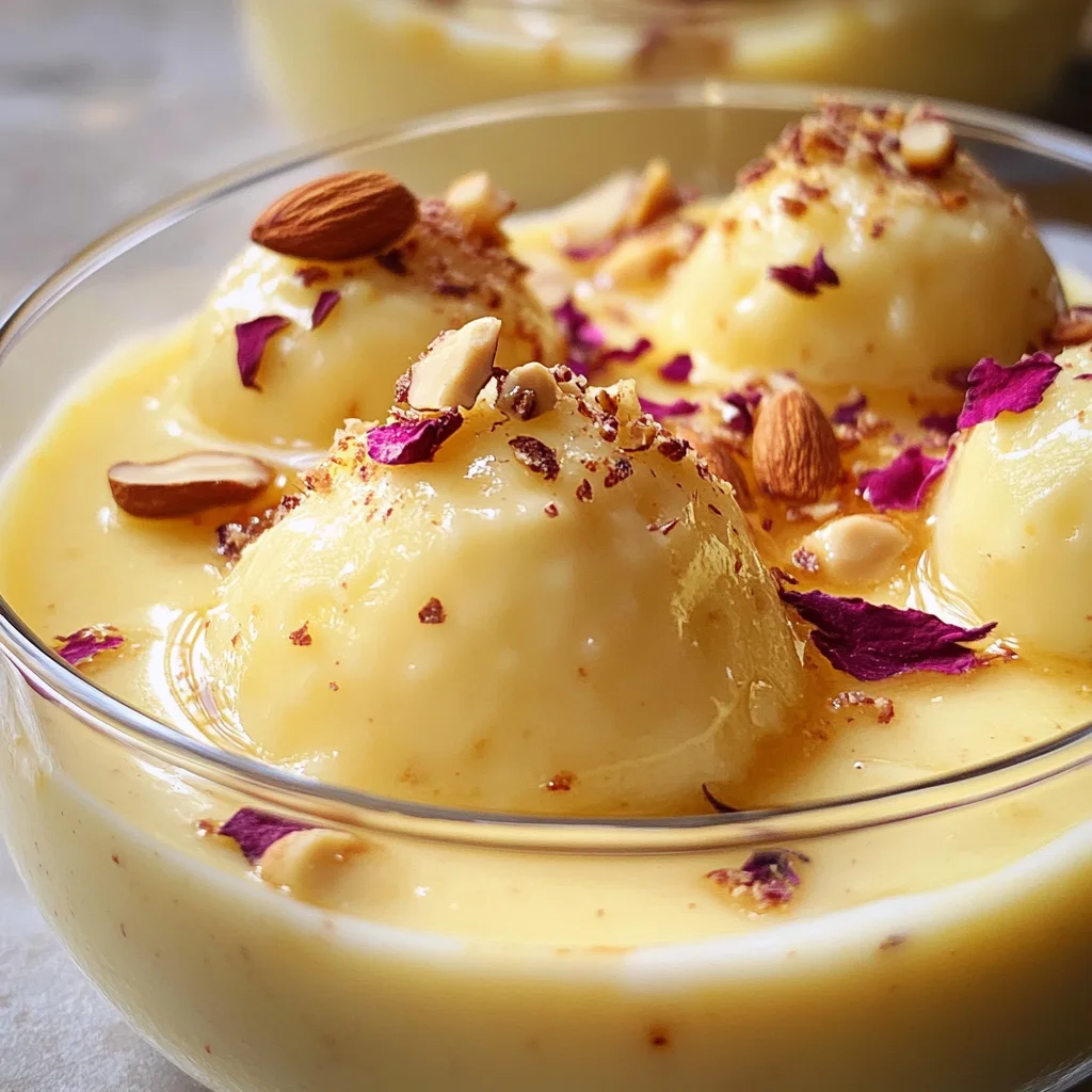 Custard Rasgulla