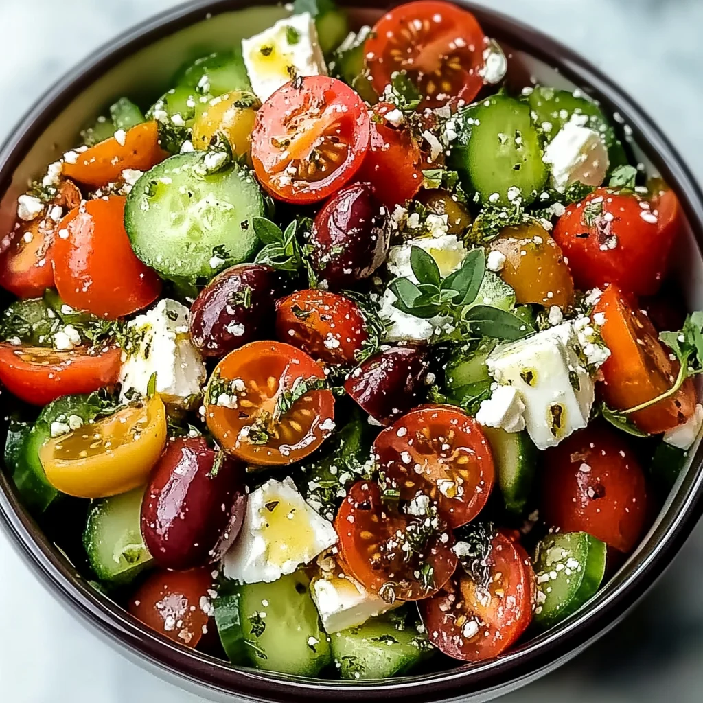 Zesty Greek Salad