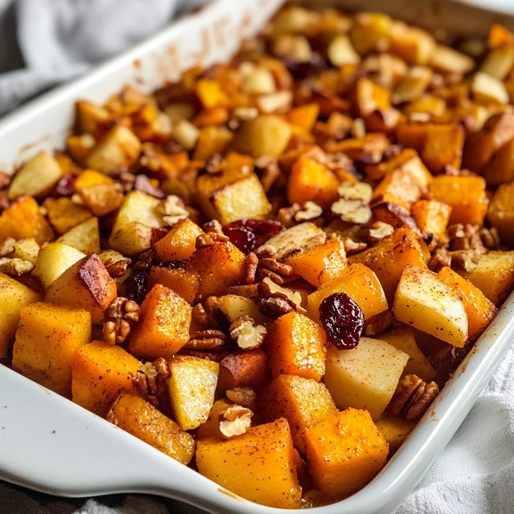 Butternut Squash Apple Bake
