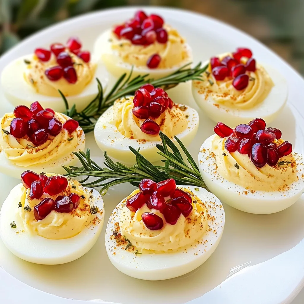Christmas Deviled Eggs